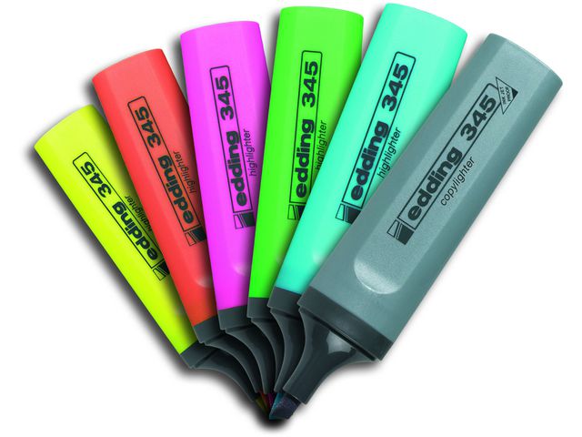 Kjøp Tekstmarker EDDING 345 grønn